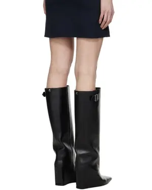 COURREGES Ribbed Cut-out Detail Mini Dress