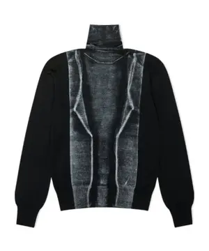 Maison Margiela Paneled Knitwear For Men