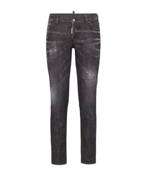 Dsquared2 Distressed Skinny Jeans - Black