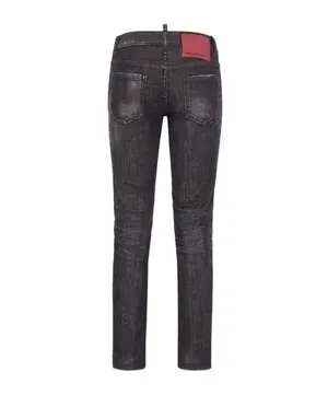 Dsquared2 Distressed Skinny Jeans - Black