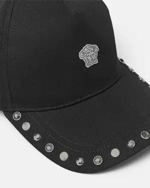 Versace Embellished Baseball Cap
