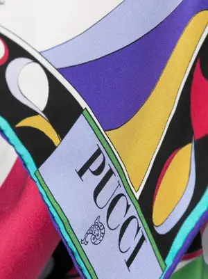 Emilio Pucci Logo Scarf