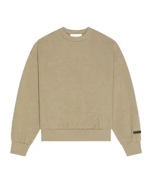 Fear Of God Crew Neck Long Sleeve Sweatshirt - Heather