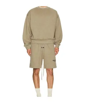 Fear Of God Crew Neck Long Sleeve Sweatshirt - Heather