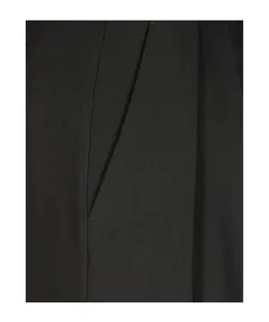 FORTE_FORTE Belt Loop Casual Pants - Black