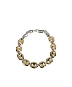 Rabanne Two-toned Chain-linked Necklace - Multicolor
