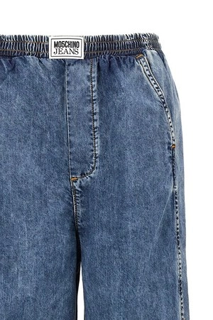 Moschino High-waist Wide-leg Denim Jeans - No