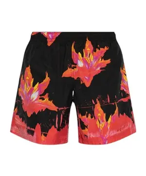 Alexander McQueen Graphic Print Swim Shorts - No