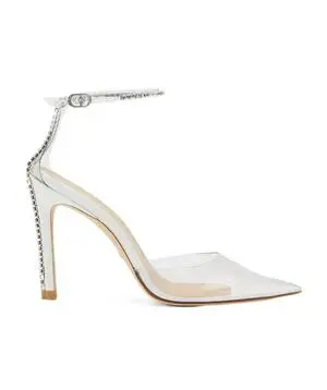 STUART WEITZMAN Glam" 115mm Stiletto Pumps - White