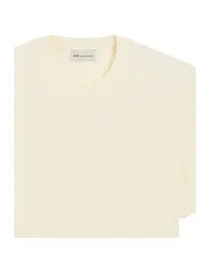 AMI Paris Logo Detailed Crewneck T-shirt - No