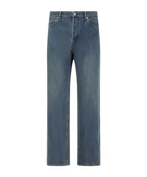 JIL SANDER Classic Fit Denim Trousers - Blue
