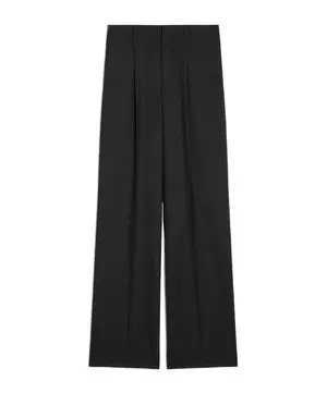 Celine Sorbonne Striped Wool Pants