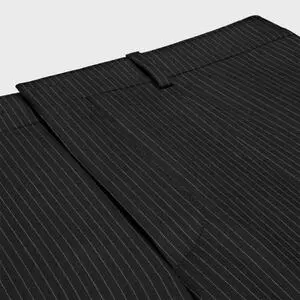 Celine Sorbonne Striped Wool Pants