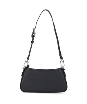 VIVIENNE WESTWOOD Orb Plaque Shoulder Bag - Black