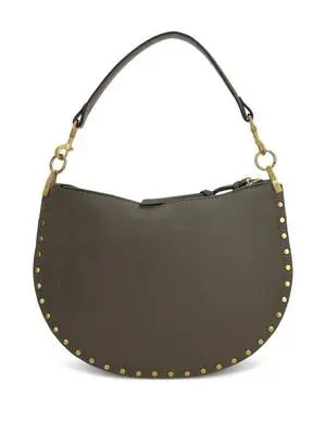 Isabel Marant Étoile Studded Leather Shoulder Bag - Brown
