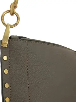 Isabel Marant Étoile Studded Leather Shoulder Bag - Brown