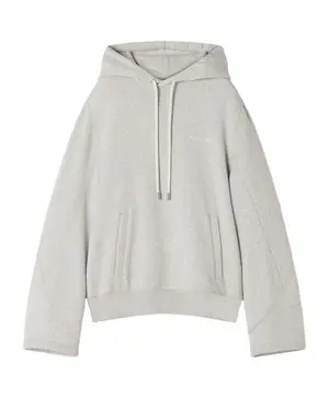 LANVIN Logo Embroidered Hoodie
