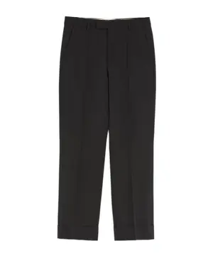 Valentino Garavani Vlogo Cropped Trousers - Black