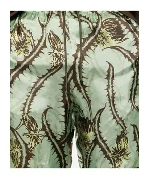 Dries Van Noten Piperi Shorts With All-over Print - Multicolored