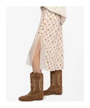Zadig&Voltaire Jayla Laced Midi Skirt