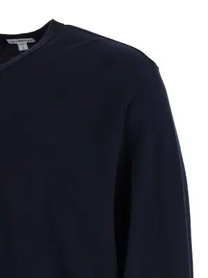 JAMES PERSE Long Sleeved Crewneck T-shirt