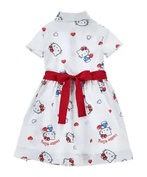 Monnalisa Hello Kitty Printed Shirt Dress