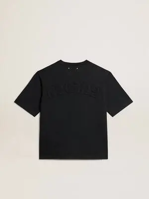 GOLDEN GOOSE Logo Detailed Crewneck T-shirt