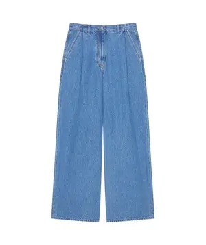 Givenchy Wide-leg Baggy Jeans - Deep Blue