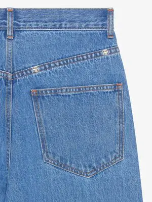 Givenchy Wide-leg Baggy Jeans - Deep Blue