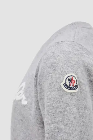 Moncler Logo-embroidered Crewneck Jumper