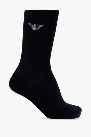 Emporio Armani Logo Socks Three Pack