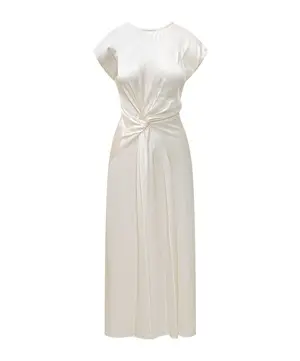 Victoria Beckham Aria Midi Dress - White