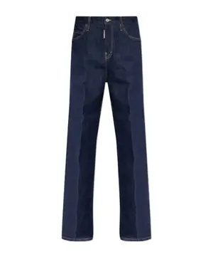Dsquared2 Baggy Logo Patch Jeans