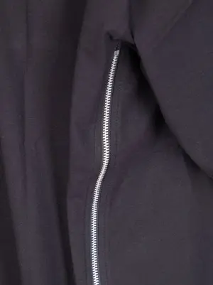 Comme Des Garçons Zip Detailed T-shirt - Black