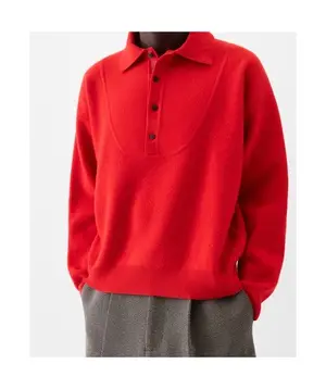 Jacquemus The Pallone Knit Polo Sweater