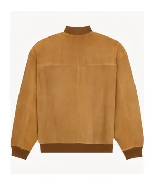 Saint Laurent Suede Bomber Jacket