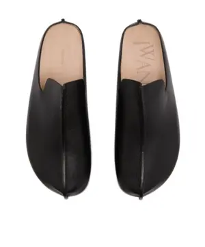 J.W.ANDERSON Platform Clog Heeled Leather Mules
