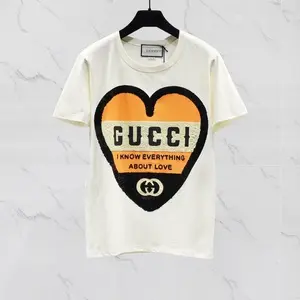 Gucci Heart Sequin T-shirt