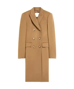 Sportmax Morgana" Double-breasted Coat - Brown