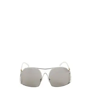 Miu Miu Pilot Frame Full Rim Sunglasses - Gray