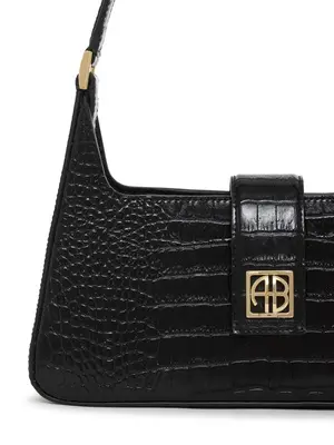 ANINE BING Lou Shoulder Bag - Black