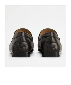 TOD'S Gommino Almond Toe Loafers - Brown