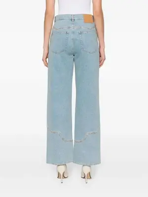 Giuseppe Di Morabito High-rise Straight-leg Jeans