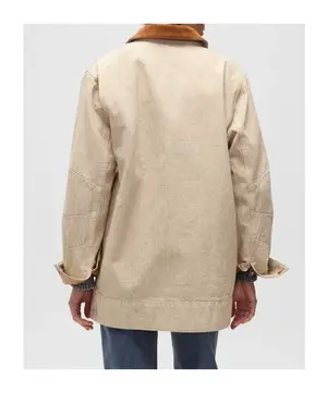 Veronica Beard Abbas Barn Jacket - Nude