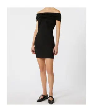 Max Mara Off-shoulder Mini Dress