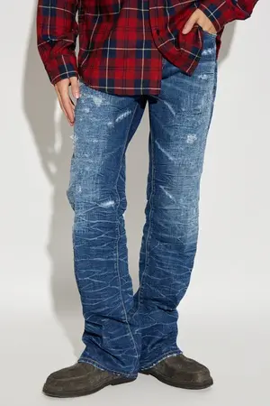Dsquared2 Waistband Denim Trousers