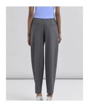 Marni Symbol Straight Leg Trousers - Grey