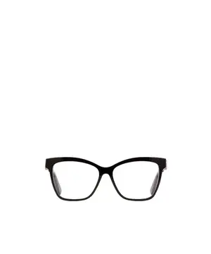 Moncler Square Frame Glasses - Black