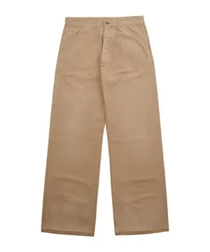 MAISON MARGIELA Straight Leg Jeans With Four Stitchings - Beige