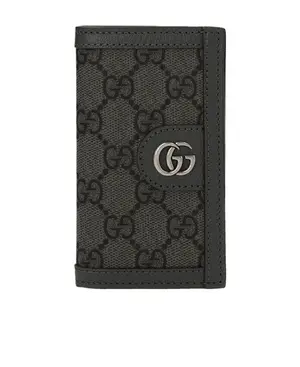Gucci Ophidia Monogram Cardholder - Black